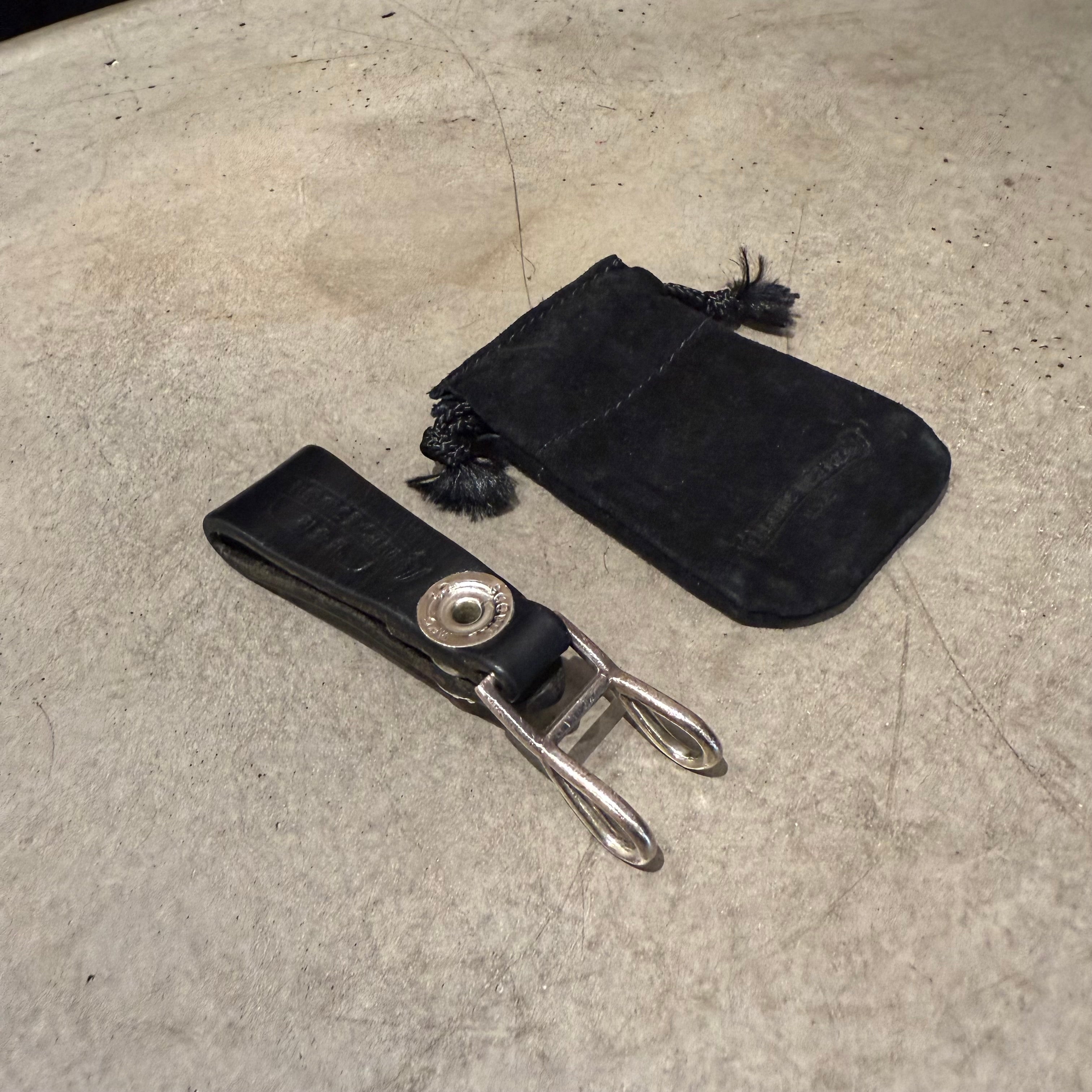 CHROME HEARTS LEATHER BELT LOOP ‘BLACK’ – Sadō Room