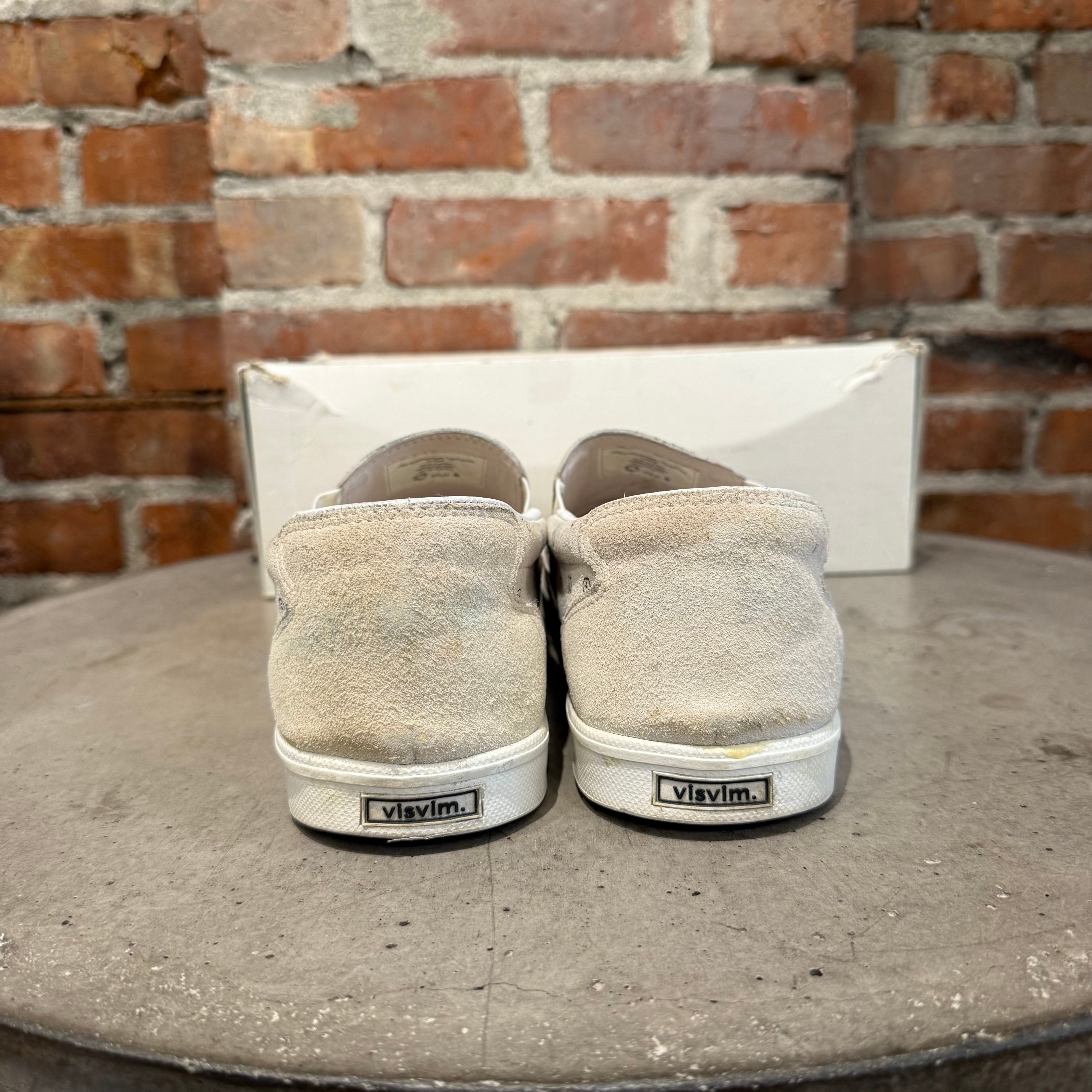 VISVIM CUBISM SLIP ONS ‘IVORY’ – Sadō Room
