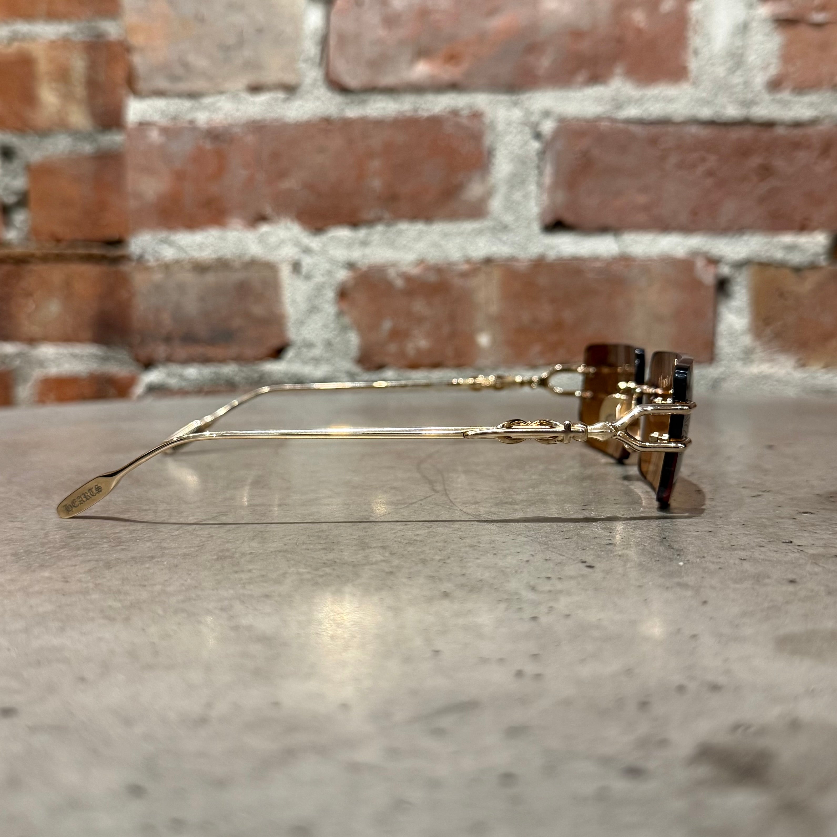 CHROME HEARTS LORDIE 18K SUNGLASSES ‘GOLD’ – Sadō Room