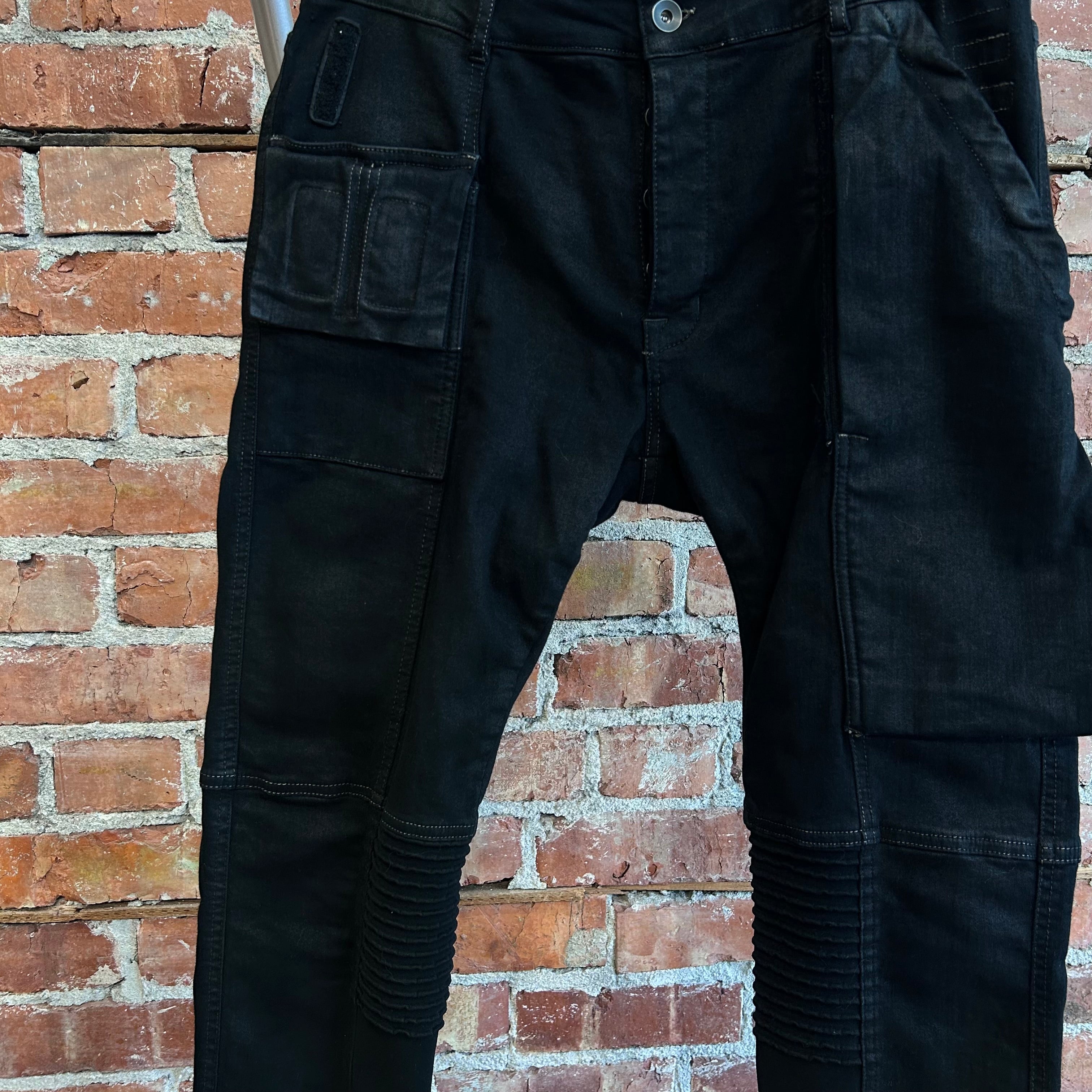 RICK OWENS DRKSHDW CUT MEMPHIS JEANS ‘BLACK’ – Sadō Room