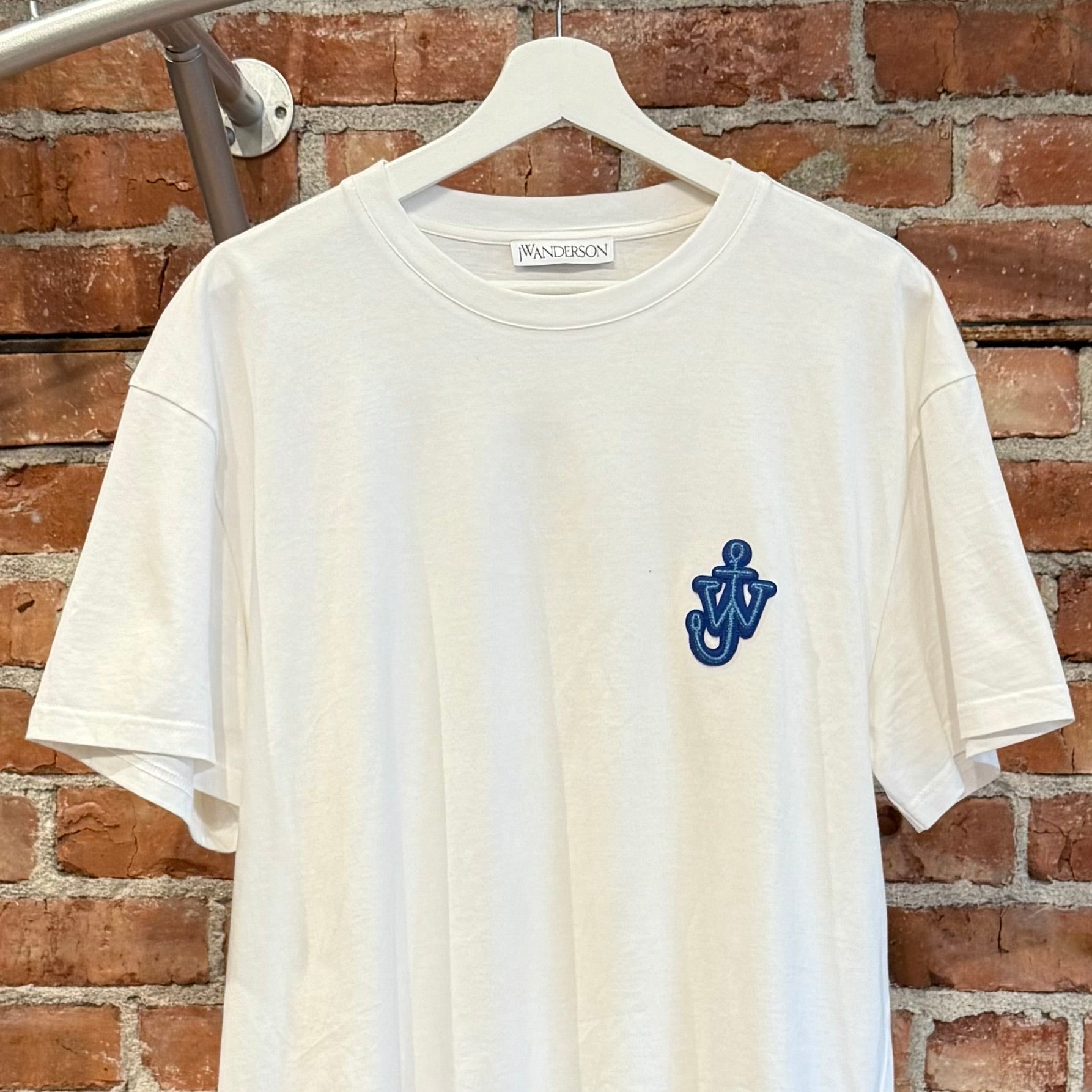 JW ANDERSON ANCHOR LOGO TEE ‘WHITE’ – Sadō Room