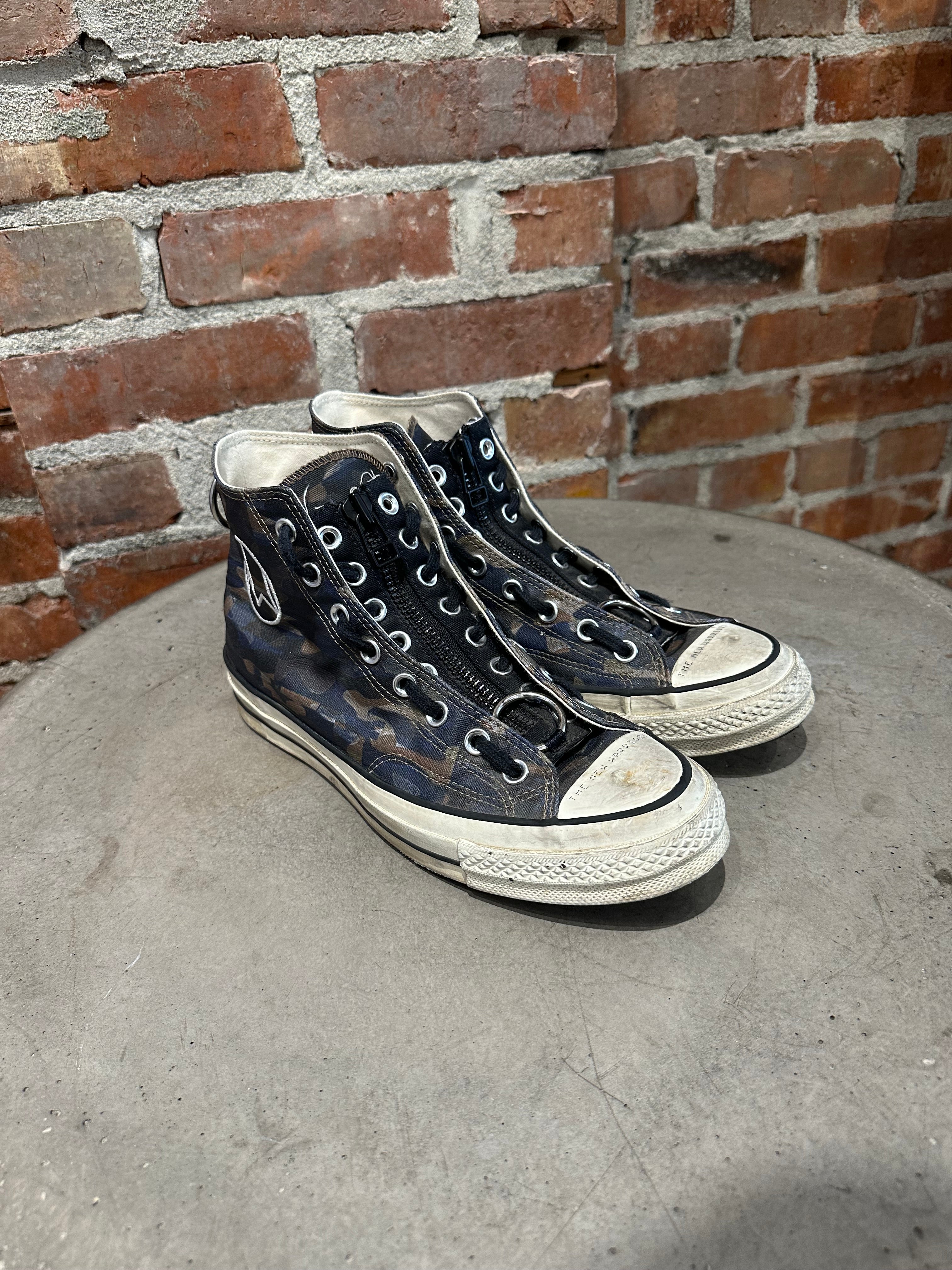 UNDERCOVER THE NEW WARRIORS DISTRESSED CONVERSE 'CAMO' – Sadō Room
