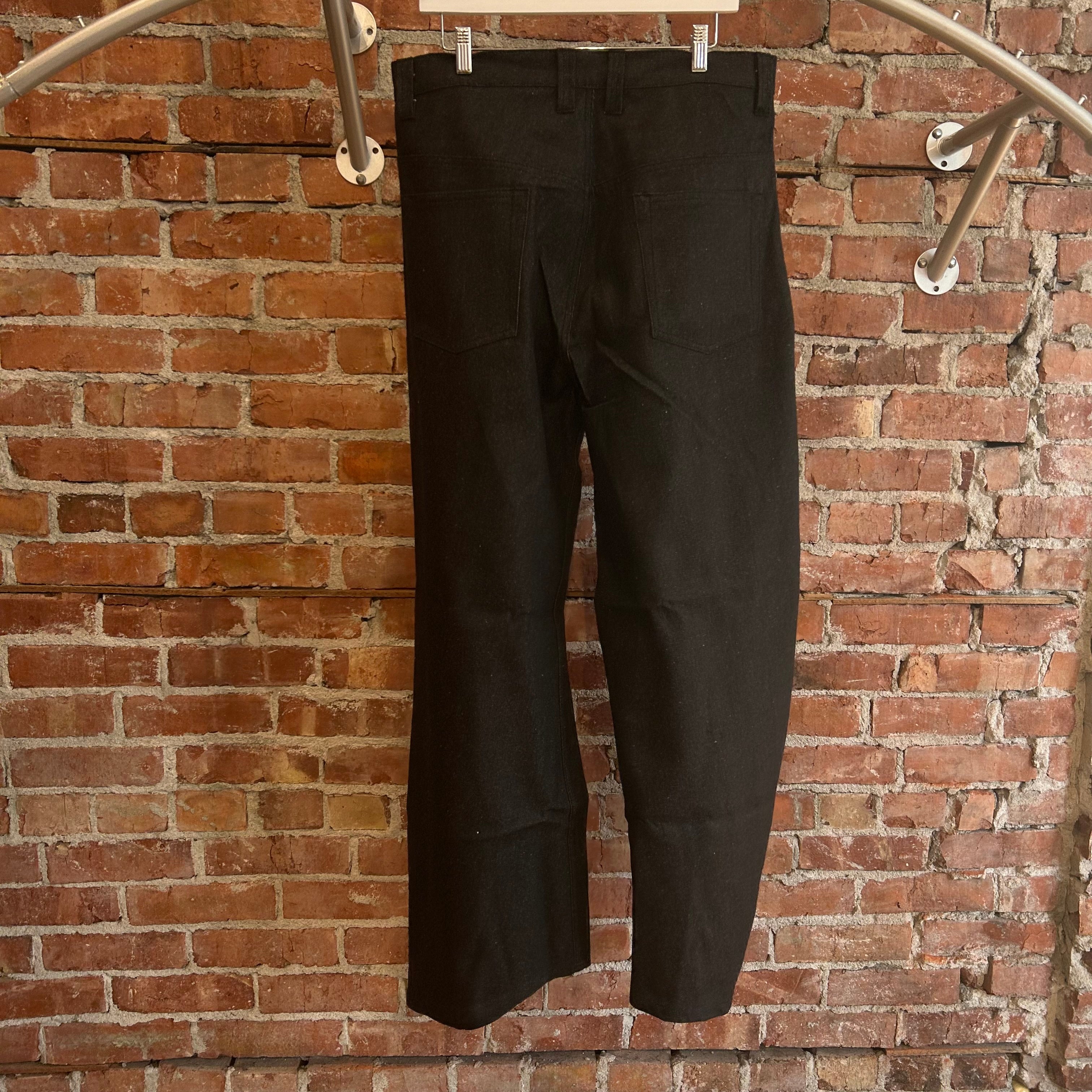 KRAFTWORK J CUT STITCH PANTS ‘BLACK’ – Sadō Room