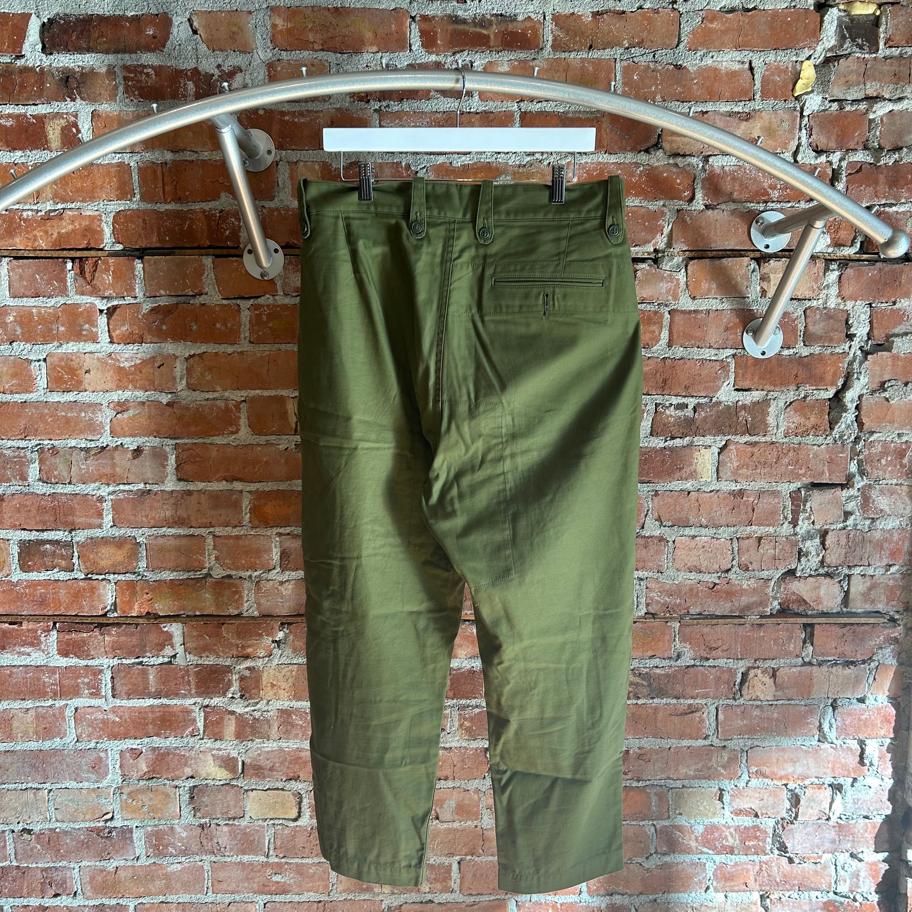 JUNYA WATANABE x CDG PLEATED PANTS ‘OLIVE’ – Sadō Room