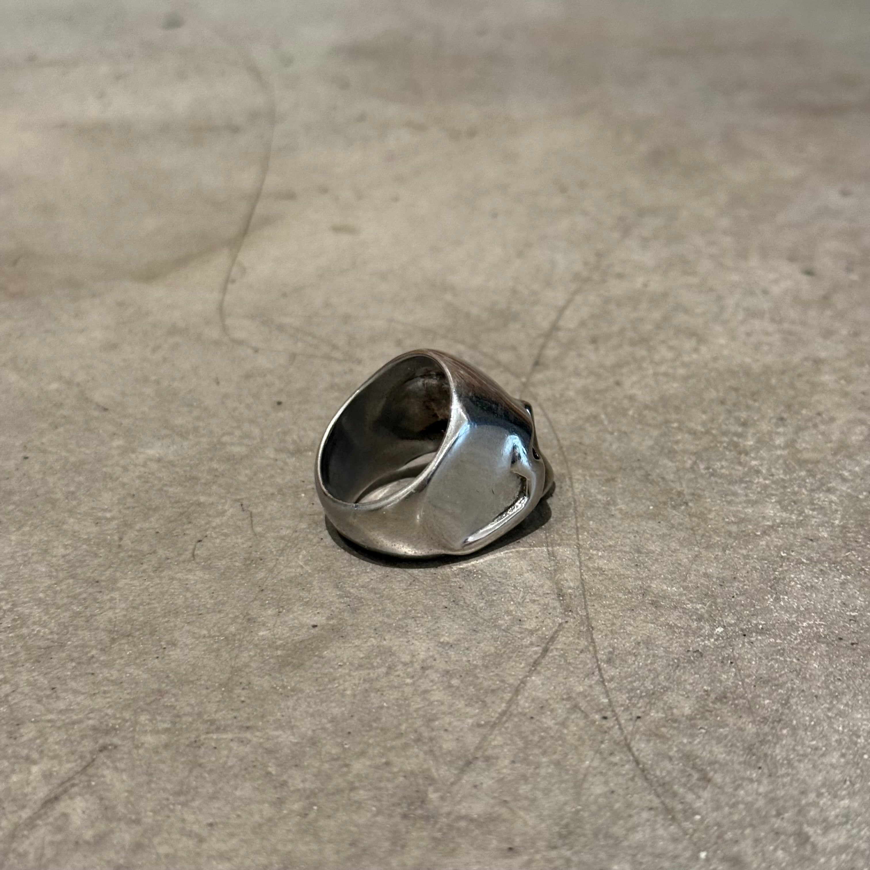 JAM HOMEMADE x NUMBER (N)INE SS03 SKULL RING ‘SILVER’ – Sadō Room