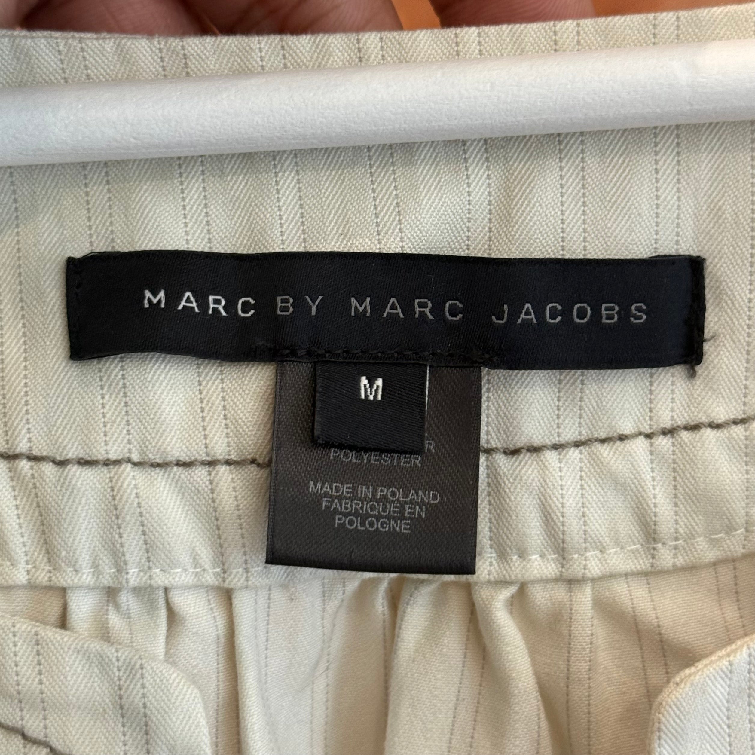 MARC BY MARC JACOBS CROPPED SHIRT JACKET ‘WHITE’ – Sadō Room
